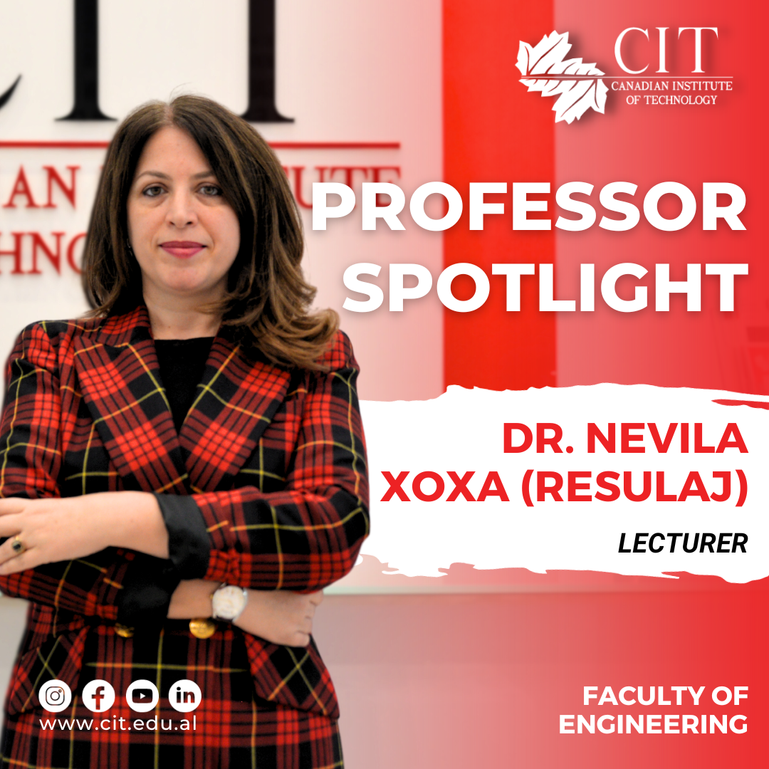 MEET OUR PROFESSOR | Dr. Nevila Xoxa (Resulaj) - Canadian Institute of ...